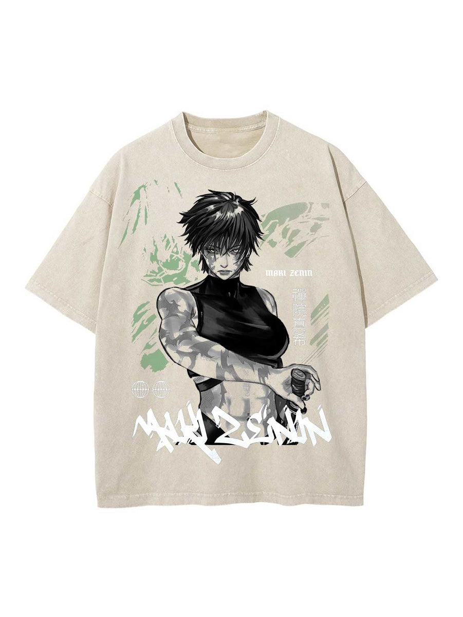Maki Zenin Vintage Tee – Hokuro