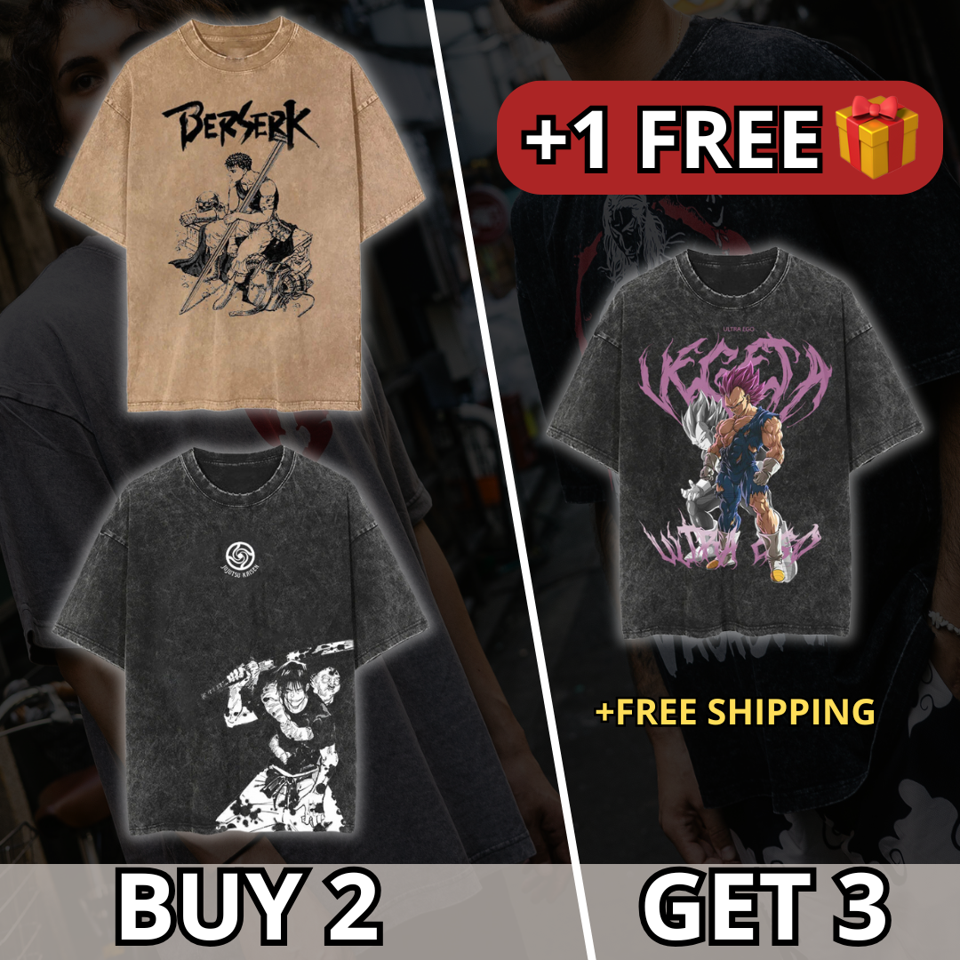 [BUY 2 GET 3] BUNDLE VINTAGE TEES – Hokuro