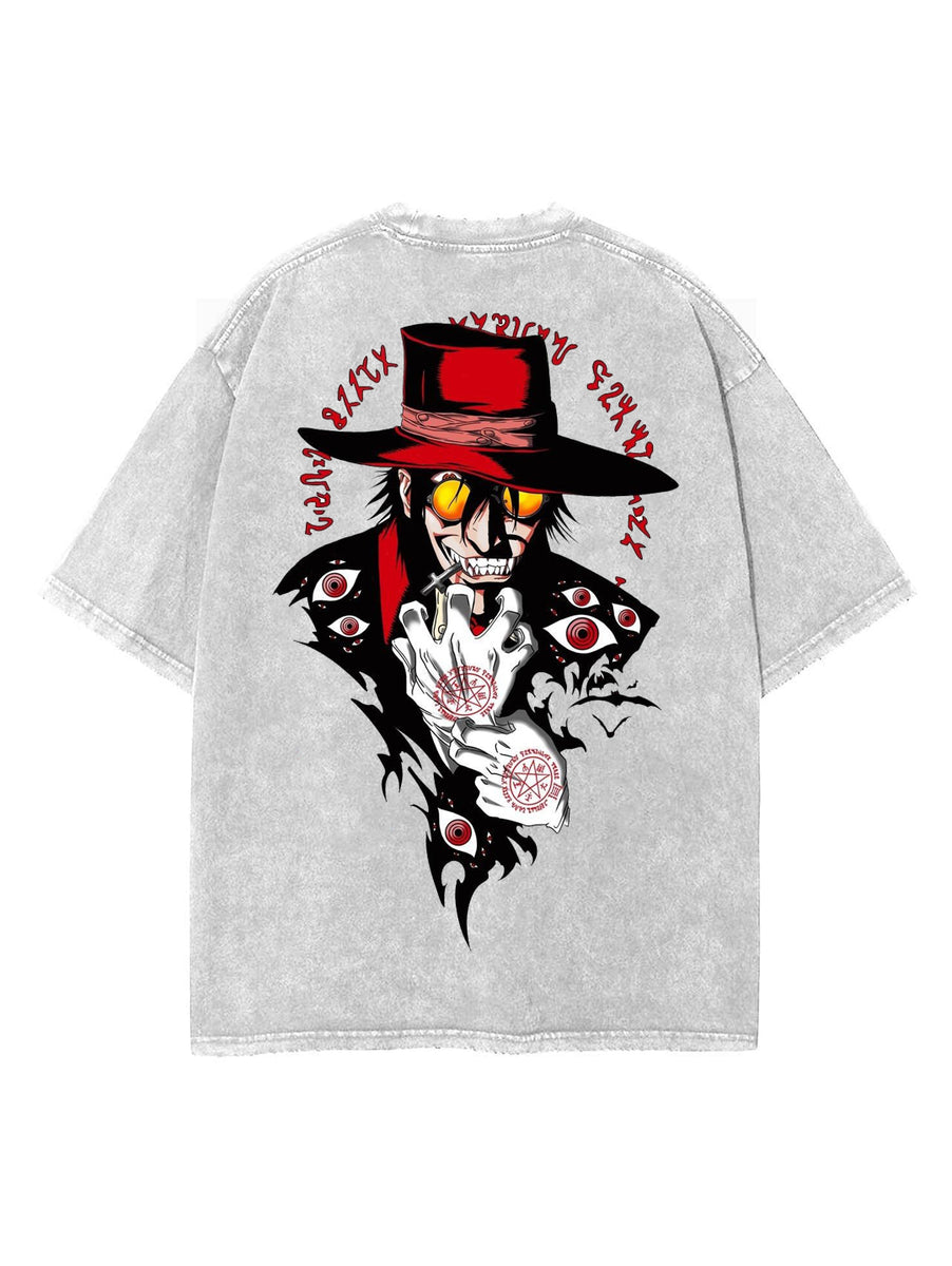 2-SIDED ALUCARD VINTAGE OVERSIZE TEE – Hokuro