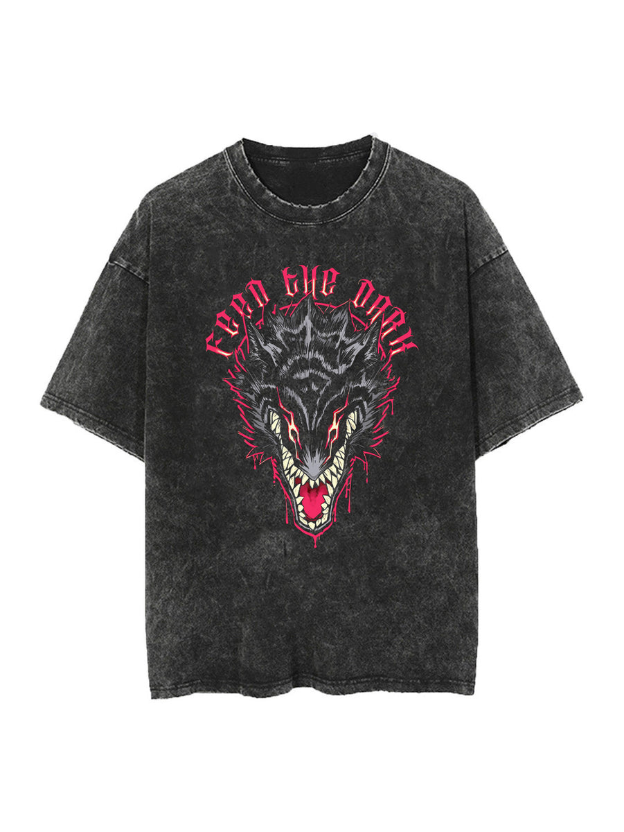 GUTS DOG VINTAGE OVERSIZE TEE – Hokuro