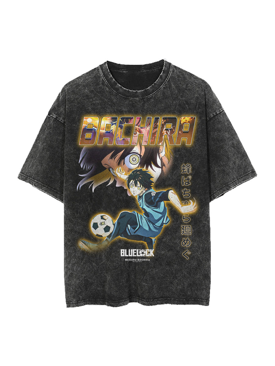 BACHIRA VINTAGE OVERSIZE TEE – Hokuro