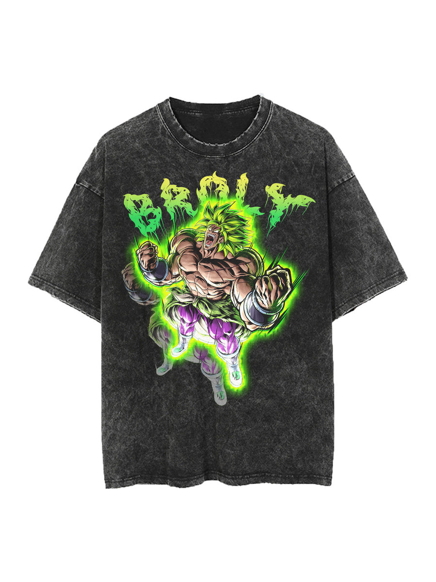 BROLY VINTAGE OVERSIZE TEE – Hokuro